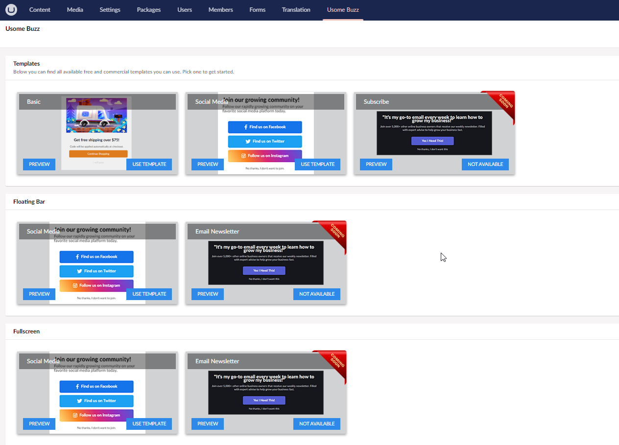 Umbraco packages & solutions | USOME